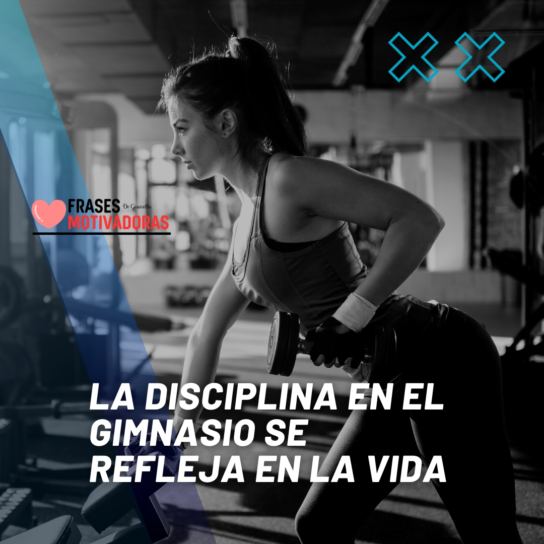 Frases Motivadoras GYM Cortas Bonitas e Inspiradoras [Imágenes]