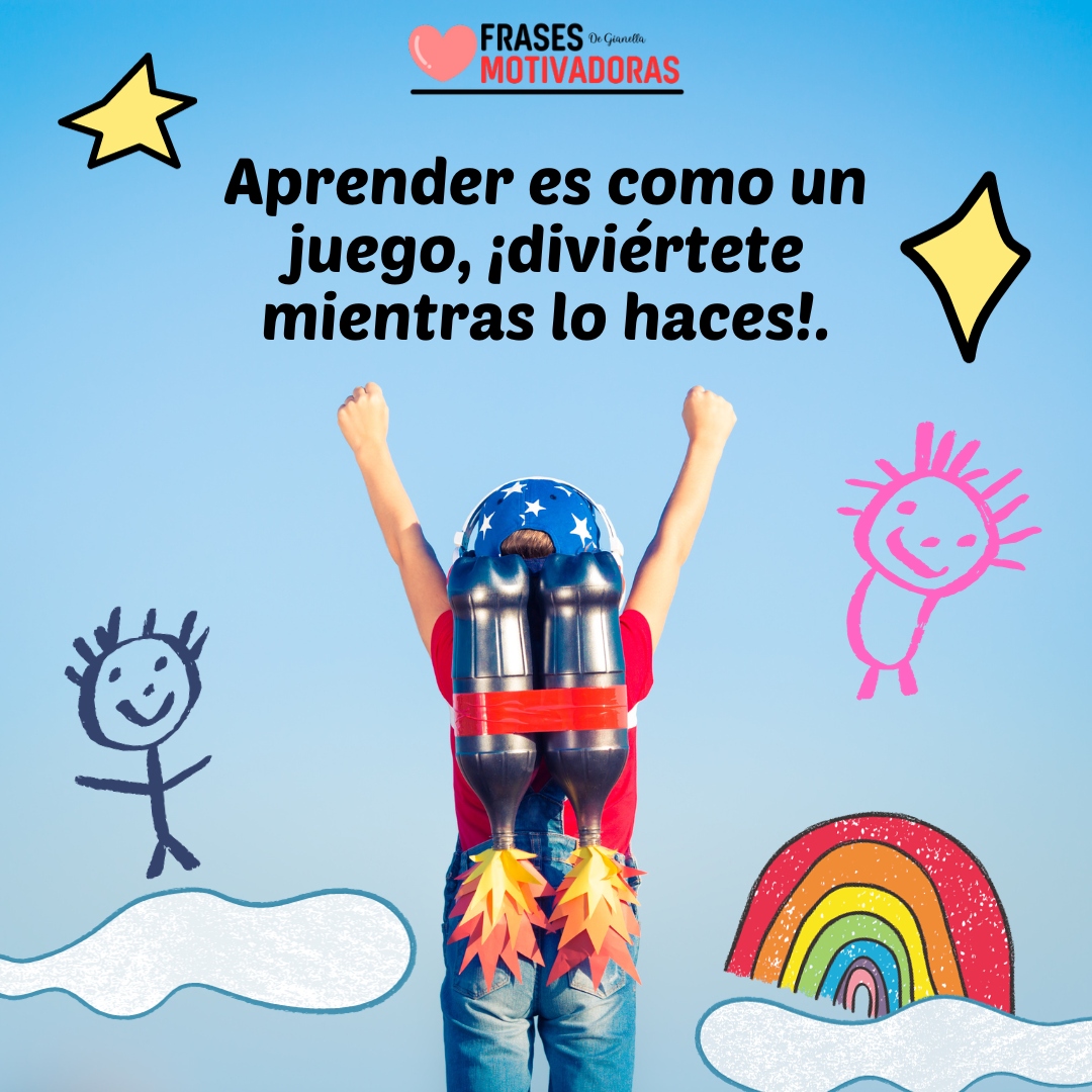Frases Motivadoras Para Niños Cortas Educativas e Inspiradoras