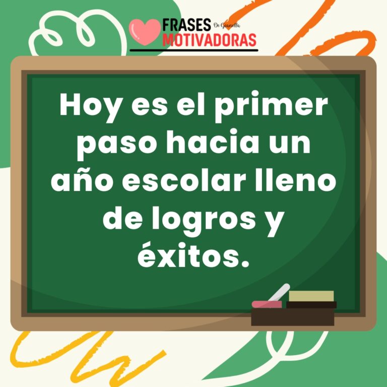 Frases Motivadoras Para Inicio de Clases de Estudiantes