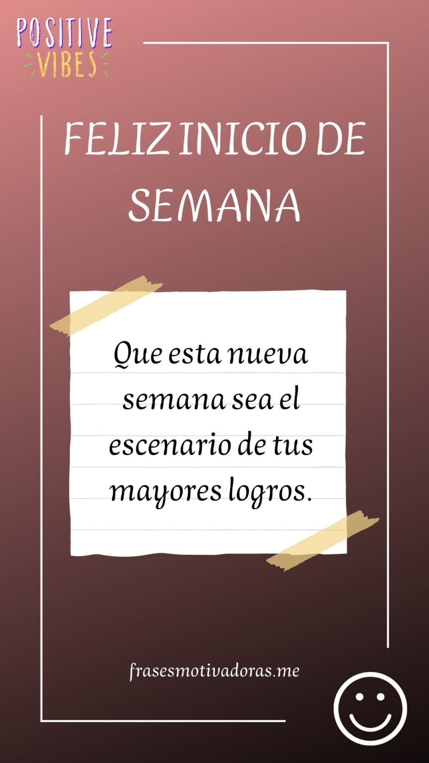 Frases de Inicio de Semana Bonitas y Positivas [Imagenes]
